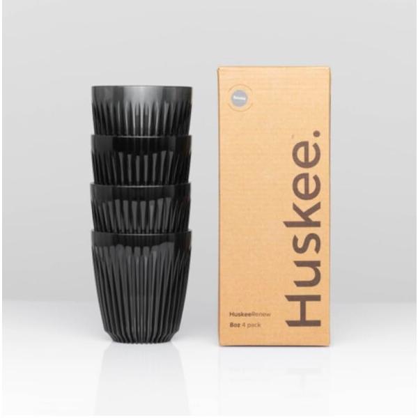 HuskeeRenew Range (4パック) - アンバーとスモーク(スモーク、8オンス(4パック))商品コード：55080870072型番：HT08K04-Rサイズ：8 Ouncesカラー：スモーク再利用可能で丈夫。50%リサイクル素...