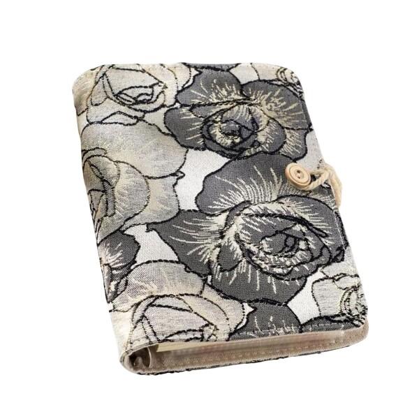 ADOFUN 貯金箱 お札 貯金手帳 お金仕分け 貯金ファイル ロック無し 50ページ/100枚収納可能 封筒式貯札帳 100万円貯金チャレンジ 紙幣ケース コンパクトサイズ 手帳型(ミッドナイトローズ)商品コード：55080870976型...