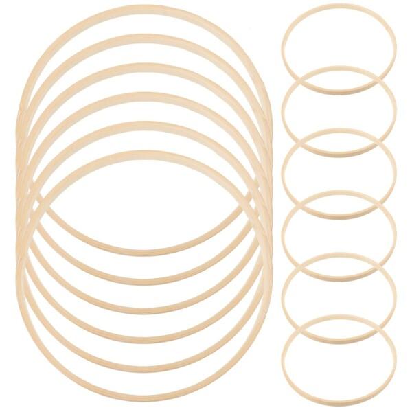 12個セット 捕夢網用 竹フープ 直径約6.7インチ Diyクラフト用竹枠 ハンドメイド飾り作りに最適商品コード：55080870994型番：03GMOIML21408DRCサイズ：17.00X17.00X0.90CMカラー：カーキCore...