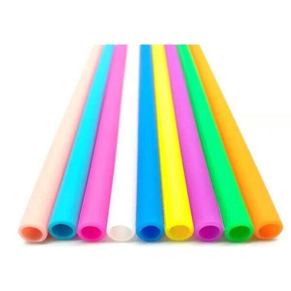 HJ シリコンストロー 繰り返し使え エコストロー タピオカ 曲がる 携帯便利 カフェ (太いまっすぐタイプ, 30本セット)商品コード：55080871636サイズ：太いまっすぐタイプカラー：30本セット【高品質】環境にやさしいシリコンで...