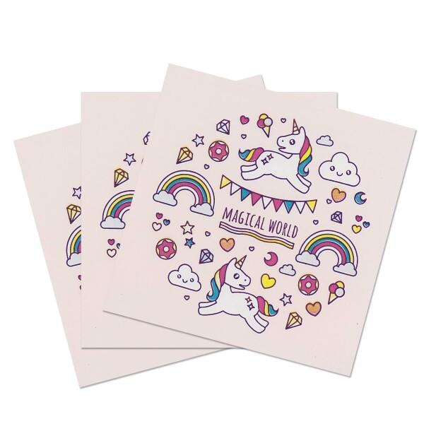 Zelten 2層 20枚入り カラーペーパーナプキン シャビーシック風、ウェディング、ディナー、ティーパーティー装飾用、ピンク、レインボー、ユニコーン商品コード：55080871658型番：67096カラー：ピンク、レインボー、ユニコーン...