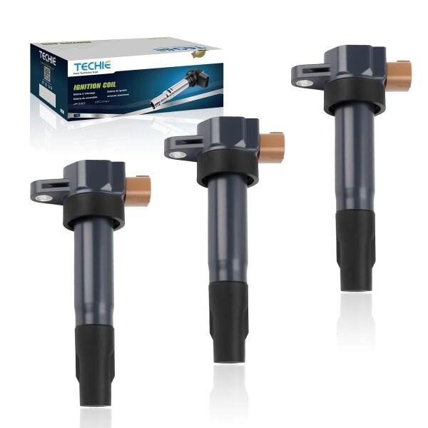 TECHIE 3PCS イグニッションコfor Suzuki Vehicles Jimny JB23W Pallet MK21S Selvo HG21S Twin MK21S GRAND VITARA KIZASHI SX4 SX4 CRO...