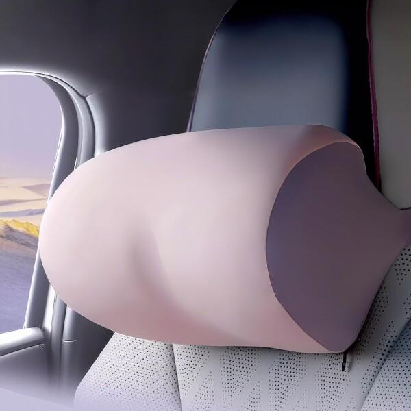 Gadeel ヘッドレスト 車 ネックパッド 低反発 メモリーコットン 通気性 取り付け簡単 洗濯可能 調節可能 長時間の運転も疲れなくなりました 車用品 旅行 ドライブ オフィスチェア 自宅用（ピンク）商品コード：55080872708型...