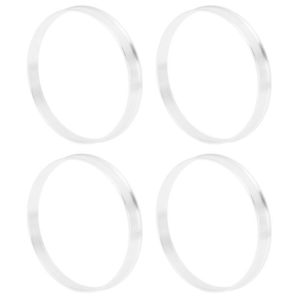 INFINAUTO 車輪ハブセントリックリング OD 78.1mm から ID 75.1mm ホイールセンターシャフトショック吸収ハブリング アルミニウム合金 シルバートーン 耐久性あり商品コード：55080872944型番：IFN2409...