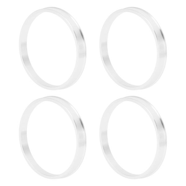 INFINAUTO 車輪ハブセントリックリング OD 78.1mm から ID 72.1mm ホイールセンターシャフトショック吸収ハブリング アルミニウム合金 シルバートーン 耐久性あり商品コード：55080872964型番：IFN2409...