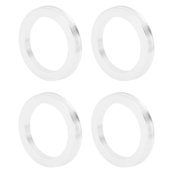 INFINAUTO 車輪ハブセントリックリング OD 78.1mm から ID 58.6mm ホイールセンターシャフトショック吸収ハブリング アルミニウム合金 シルバートーン 耐久性商品コード：55080872971型番：IFN240918...