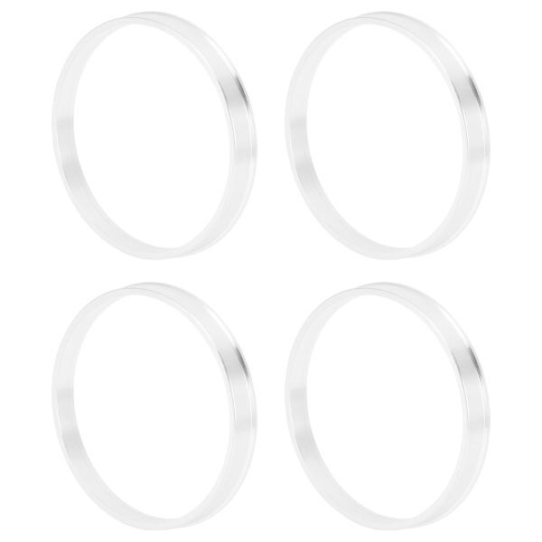 INFINAUTO 車輪ハブセントリックリング OD 78.1mm から ID 73.6mm ホイールセンターシャフトショック吸収ハブリング アルミニウム合金 シルバートーン 耐久性あり商品コード：55080872988型番：IFN2409...