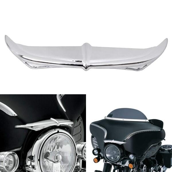 XMMT モーターサイクル バットウィング フェアリングブラウン アクセントトリム 1996-2013 ハーレーツーリングモデル エレクトラグライド ストリートグライド クローム商品コード：55080873184型番：XM00-017-02...