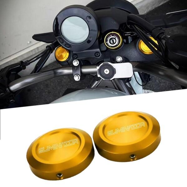 FOR Eliminator エリミネーター se Eliminator SE エリミネーター 400 450 500 SE E400 E450 E500 2023 2024 2025 オートバイCNCアルミニウム合金フロントショック吸収調...