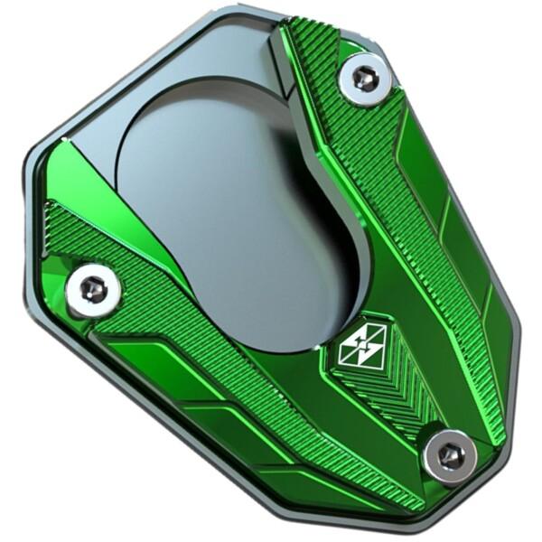 cocoriko バイク サイドスタンド プレート アルミニウム製 Kawasaki用 Ninja250/300 Z250/Z300 Z650 Z800 Z900 Z900RS Z1000 NINJA650/650R ER6N ER6F 対...