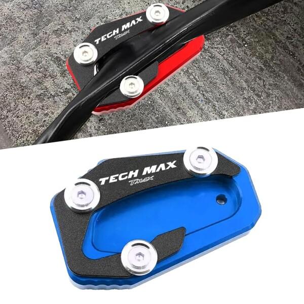 FOR TECH Max TMAX560 2017-2022オートバイCNCキックスタンド フットサイドスタンド延長パッドサポートプレート商品コード：55080873888型番：LAILD-14770カラー：ブルー状態: 100% 新品素材...