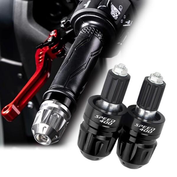 FOR スクランブラー400X Scrambler 400 x scrambler 400x スピード400 SPEED 400 speed 400 2023 2024 2025 オートバイハンドルバーエンドグリップCNCメタルハンドルバー...