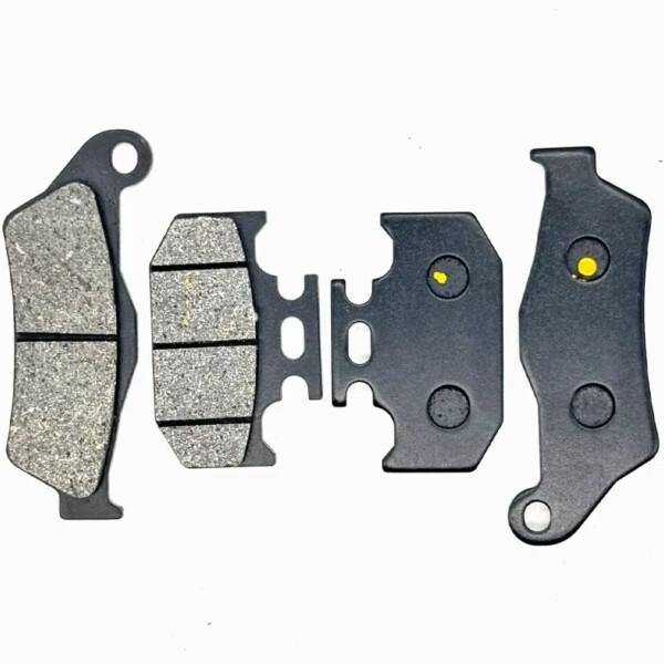 Compatible With YC150F FZ-X150 2021 For YZF For R125 ABS 2023 For YZF For R15 V2 2018 2019 2020 オートバイフロントリアブレーキパッドと互換性あり...