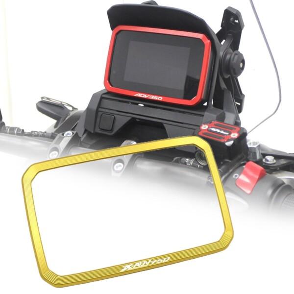 FOR ADV350 ADV 350 adv350 X-ADV750 XADV 750 xadv750 2025年に適しています オートバイアルミニウム合金機器装飾フレームディスプレイ保護カバー メーターカバー・ボックス (ゴールド,XAD...