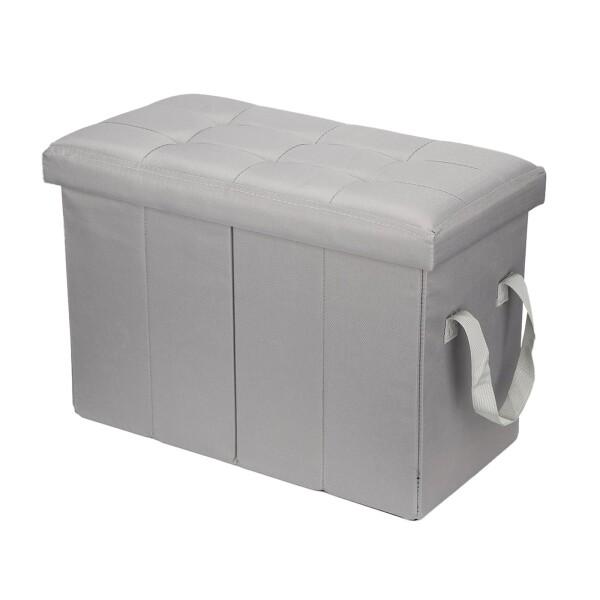 NAYIV 折りたたみ 収納スツール 足置き 椅子 収納ボックス ファブリック無垢材脚 高さ40cm 100kg耐荷重 35Lの大容量 衣類 本 おもちゃ 寝室 リビングルーム キャンプなどに適しています (C#高さ36cm*35L)商品コ...