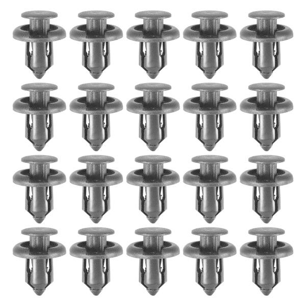 Partuto プッシュタイプリテーナークリップNo.91503SZ3003 - 車のインナーバンパー ドア フェンダー用ファスナーリベットキット - ホンダに対応 アコード1997-2011用プラスチック黒 - 20個入り商品コード：55...