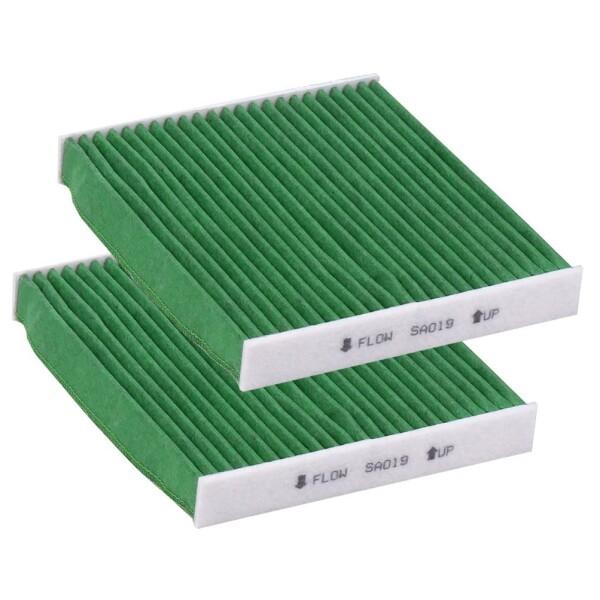 Desirable製 特殊3層構造＆活性炭入りトヨタ ハイエース 専用(200系) 交換用 エアコンフィルター PM2.5除去 ウィルス 排ガス 抗菌 抗カビ をブロックの高機能 SA019 (2)商品コード：55080875138サイズ：...