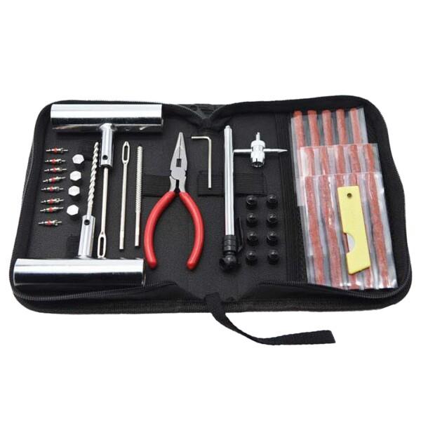 BENDELY パンク修理キット 自転車 バイク 車 パンク修理 応急修理セット タイヤ修理ツールキット 収納ケース付き 45点セット商品コード：55080875278型番：oem-250710-dパンク修理キットは45点セットで、自転車・...