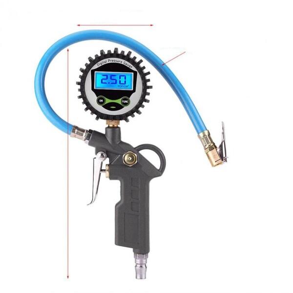zmart 0-220psi 0-16bar デジタルタイヤ 空気圧計 タイヤ 空気圧 インフレータ ゲージ メーター テスター マノメーター商品コード：55080875412型番：220psiインフレーションガン、チャック、ゲージが一体に...