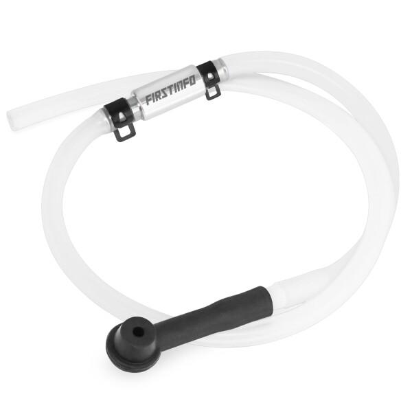 良匠 FIRSTINFO TOOLS ブレーキブリーダーホース ブレーキフルード交換ツール ワンウェイバル・クランプ付き商品コード：55080875430型番：F3538サイズ：アダプター＆ホース?【高品質ホース】シリコン材質を採用、耐食性...