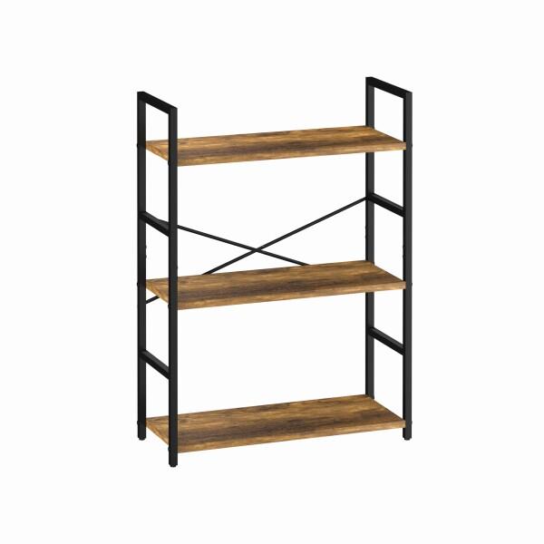 XINYF 棚 ラック おしゃれ 棚 スリム棚 ラック 棚 スリム シェルフ ラック 本棚 B3-58.5-23.5-SANAN商品コード：55080875530型番：BMサイズ：B3-58.5-23.5カラー：レトロ【デザイン】:木目調の...