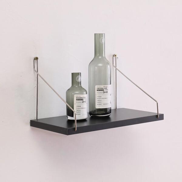 WXVOVXW ウォールシェルフ オープンシェルフ 吊り棚 取り付け簡単 DIY 棚 壁 飾り棚 (30cm 黒)商品コード：55080875531型番：B8IPJP030サイズ：30cm x 15cm x 1.5cmカラー：30cm 黒?...