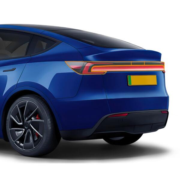 FDAIUN 車プロテクションフィルム Tesla Model Y Juniper 2025年~現行に適合 車ヘッドライト TPU 保護フィルム カット済フィルム 傷防止 自己修復機能 車種専用 カーラッピングフィルム アクセサリー （車テ...