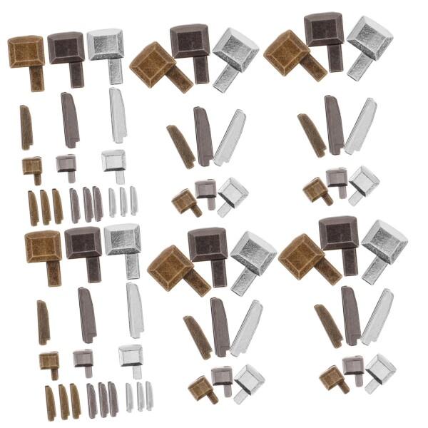 Cabilock ジッパー修理キット 交換用ジッパーストップ 合金製 1セット 軽量コンパクト 衣類 バッグ コート バックパック用 Diy修理パーツ商品コード：55080904497型番：39VZ23501Sカラー：示されているようにジッ...