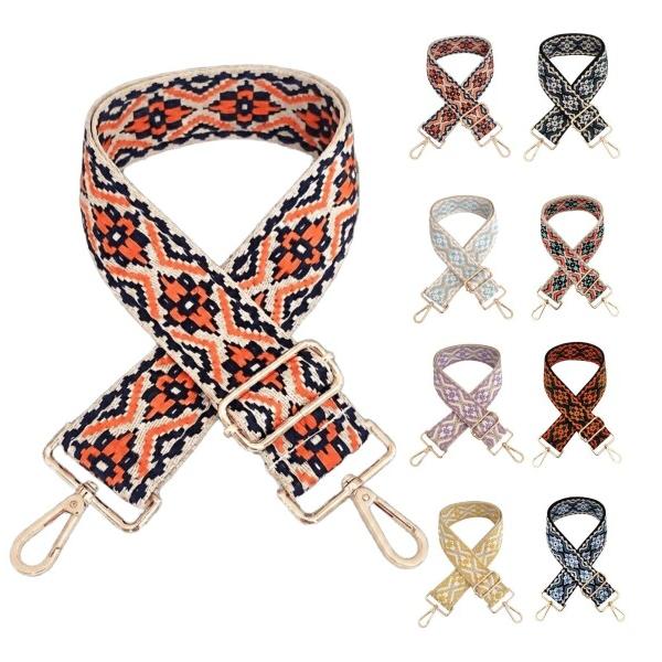 (PIENSE)  バッグ用 ショルダーストラップ ショルダーベルト 太め 幅5cm 長さ72-130cm 単品 (B-ゴールド)商品コード：55080904572型番：P-SDSサイズ：調整可能 (72-130 cm)カラー：B-ゴールド...