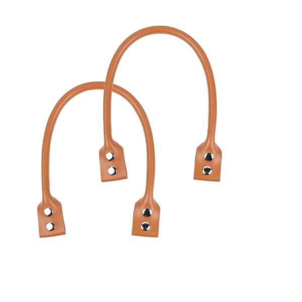 PPIOOY 2本入り 本革持ち手 ハンドバッグ バッグストラップ 厚手レザー 取り外しタイプ 交換用飾り 58cm 鞄 持ち手 修理 自分で バッグ 取っ手 補修 収納 かばん カバン (イエロー)商品コード：55080904576型番：...