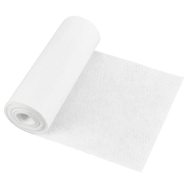 BENECREAT 3mｘ20cm フェルトロール 不織布 厚さ1mm フェルト生地 パッチワーク 裁縫装飾 クラフト DIY用 手工芸品 保護シート 背景布 ジュエリー展示 滑り止め 傷防止 防音 自由にカット ホワイト商品コード：550...