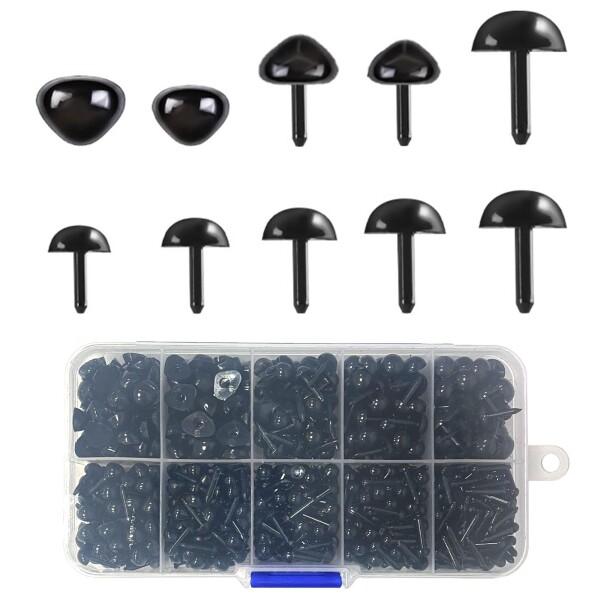 FACETHALO さし目 アニマルぬいぐるみ用目鼻セット 1000 個入り 10 サイズ 手工芸 DIY パーツ ぬいぐるみ 編み物 フェルト工作商品コード：55080905102型番：FACETHALO-RR027サイズ：3mm〜8mm...