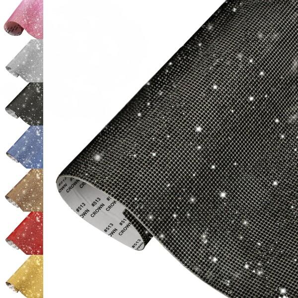 ATAK ラインストーン シール 24cm × 20cmデコシール ストーンシール (ブラック)商品コード：55080905351型番：ラインストーン-シールカラー：ブラック（24cm × 20cm）【DIY初心者さんも安心】ハサミでカット...