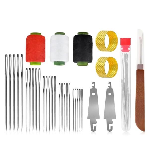 多機能縫製ツールセット 31PCS ステンレススチール針・縫い目リッパー付き 手芸・旅行・家庭用万能キット (34点セット)商品コード：55080906748型番：6546321カラー：34点セット高耐久性素材 &amp; 安定性能:高品質...