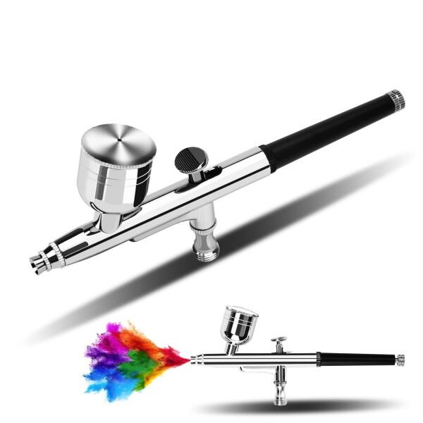 Gocheer エアブラシ エアーブラシ ダブルアクションク エアブラシキットとの塗料 塗装 絵画 ノズ儿口径0.3mm商品コード：55080907387型番：62カラー：シルバー高耐久メタルボディ:本体は金属製で頑丈、長期間の使用に耐える...