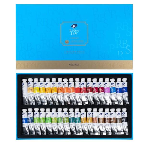 Paul Rubens 透明水彩絵の具 36色セット 水彩絵の具 5 MLペイント チューブ 初心者、愛好家、学生向け商品コード：55080907400型番：Paul-Rubens-36カラー：透明【36 x 5mlの鮮やかな色の水彩チュー...