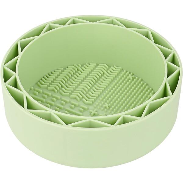 JANKOW ペイントブラシ ウォッシャー 水彩筆 クリーナー シリコン クリーニングボウル ペイントブラシ ホルダー 水彩画 油絵用 乾燥ラック (グリーン)商品コード：55080907404型番：FZL-0203-002サイズ：13 x...