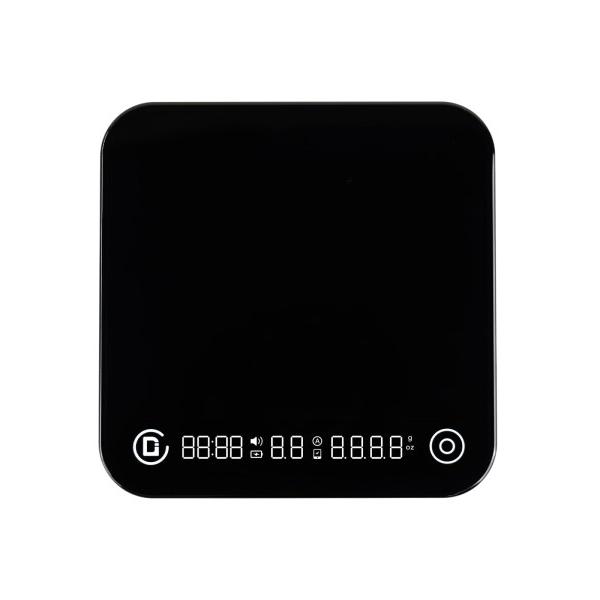 DiFluidコーヒースケール ドリップ 精度0.1g 測量範囲0.2ｇ-3000g タイマー機能付き 注ぐスピード計測  デジタルはかり ハンドドリップ 無料専用同期アプリ 遠隔アップデート機能「DiFluid Microbalance ...