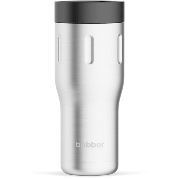 BOBBER 470ml ステンレス製 タンブラー 蓋付き コーヒー保温＆保冷 - 真空断熱 トラベルマグ 食洗機対応 - 金属製サーモス コーヒーカップ BPAフリー 8時間保温 (メタリック)商品コード：55080919317型番：T1...