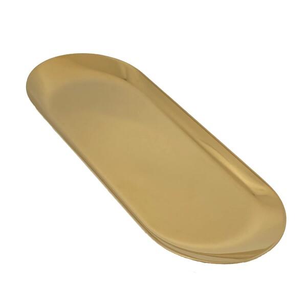 (全3色 ゴールド/シルバー/ブラック) キャッシュトレイ コイントレイ 会計皿 おしぼり置き  (ゴールド)商品コード：55080919916型番：K-CTサイズ：長さ23cm x 幅9.2cm x 高さ1cmカラー：ゴールド