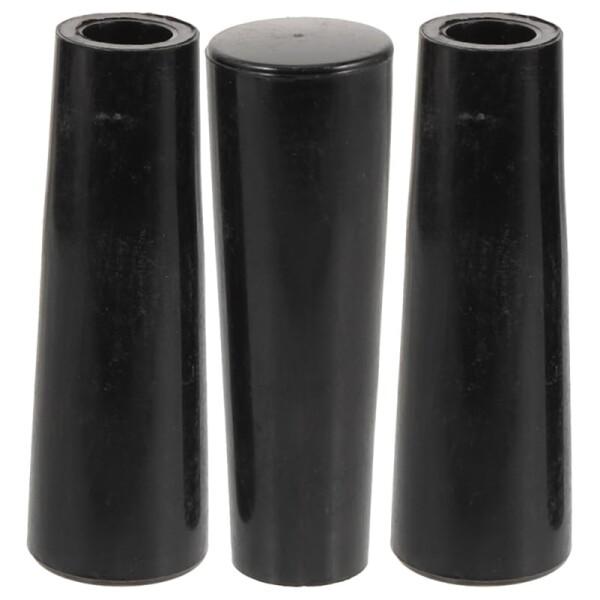 Cabilock ビールタップ ハンドル 3個セット 交換用 ノブ ビールサーバー 蛇口 レバー 3/8インチ ネジ穴 汎用 プラスチック製 小型 6.5cm ドラフトタワー 部品 (ブラック)商品コード：55080923046型番：1サイ...