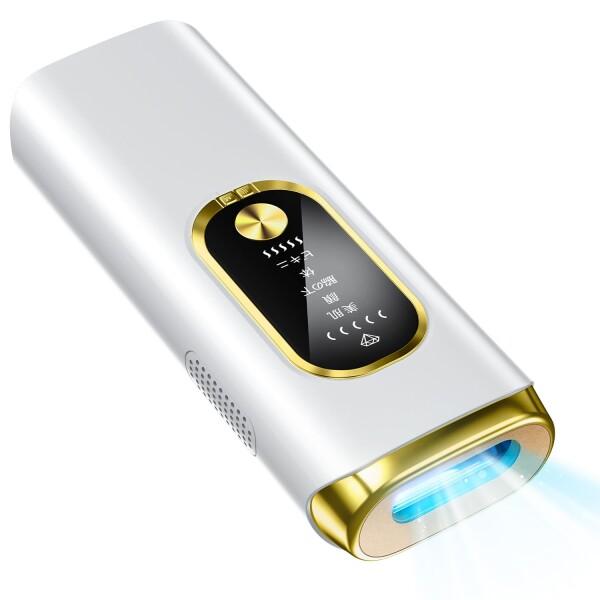 脱毛器 VIO対応  光脱毛器 メンズ レディース 髭 最大出力21J 照射回数無制限 5段階調節 手動/自動照射切替 美肌 顔 体 全身?用 家庭用脱毛器 メンズ レディース 保護眼鏡付き PSE安全認証済み 日本語取扱説明書商品コード：...