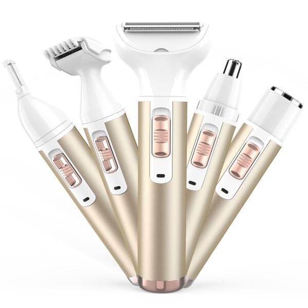 vioシェーバー レディース 電気シェーバー 女性 鼻毛カッター 眉毛シェーバー 多機能 ムダ毛処理 顔 脇 腕 ビキニライン 水洗い可能 USB充電式 日本語説明書付き プレゼント (Gold)商品コード：55080925145型番：VA...
