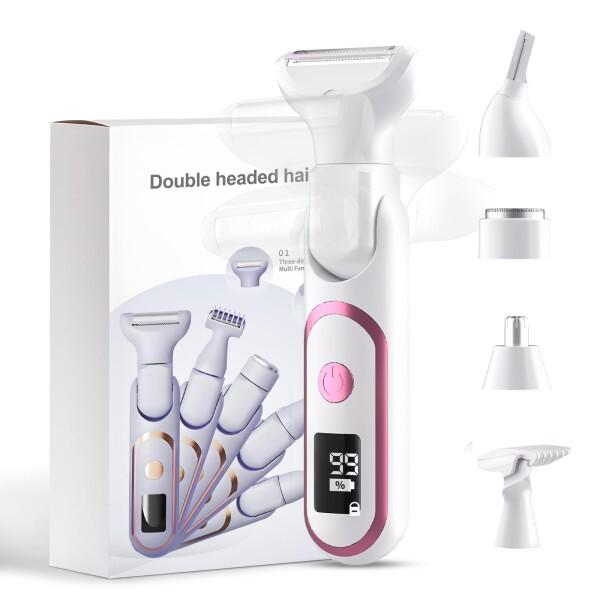 レディースシェーバー 1台5役 vioシェーバー 女性 USB 充電式 全身適用 ムダ毛処理 電子式日本語説明書付き プレゼント ホワイト商品コード：55080925151型番：TMQ-01カラー：White【使いやすさを徹底追求】本レディ...