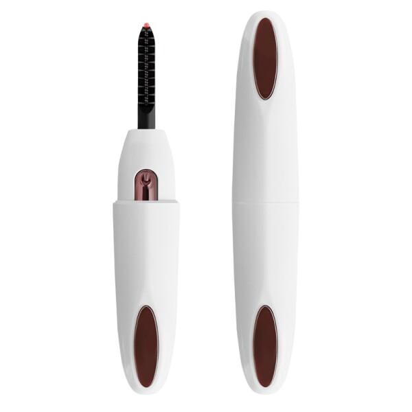 ホットビューラー Laetdex まつ毛カーラー 10秒で適温に到達 温度調整可能 全まつげタイプ対応 まつ毛パーマ USB充電式 ビューラー 感温シリコン ホットカーラー 過熱防止 安全性バツグン ホワイト商品コード：5508092520...