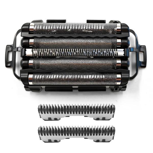 AMAEOND ES9032 互換替刃カートリッジ コンビパック（内刃ES9170+外刃ES9173） メンズシェーバー用 敏感肌対応 水洗い可能 人間工学設計 刃交換セット商品コード：55080925695型番：002カラー：シルバー【ご...