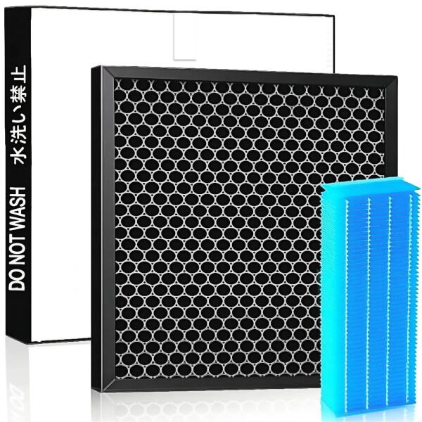 MRICH シャープ 空気清浄機 加湿器 付き 替え フィルター 互換品 3点セット HEPA 集じんフィルター FZ-G30HF 活性炭 脱臭フィルター FZ-H30DF/FZ-G30DF 抗菌 加湿フィルター FZ-G30MF SHAR...
