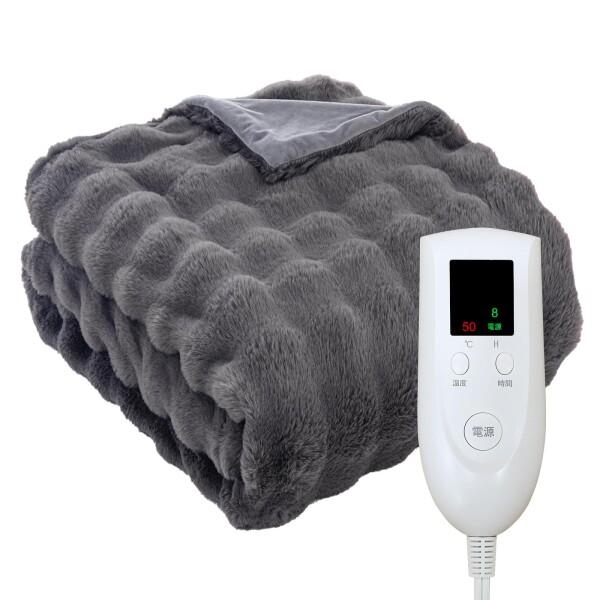 イエーション 電気毛布 表面兎毛調 掛け敷き兼用 速暖 電気ブランケット 5段階温度調整 4段階タイマー 頭寒足熱配線 洗える ダニ退治 室温センサー ??毯 膝肩掛け 防寒対策 暖房器具 節電省エネ PSE認証済 PSE認証済 安全保護 ...