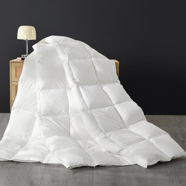 SAPHREAS 羽毛布団 羽毛掛け布団 ホワイトダウン 羽毛肌掛け布団 ダウンケット 春や秋に最適 オールシーズン/寒冬対応 抗菌防臭加工 防ダニ ダウンパワー400 フェザー90% サイズ:150cm*210cm 重量:約1.73kg ...