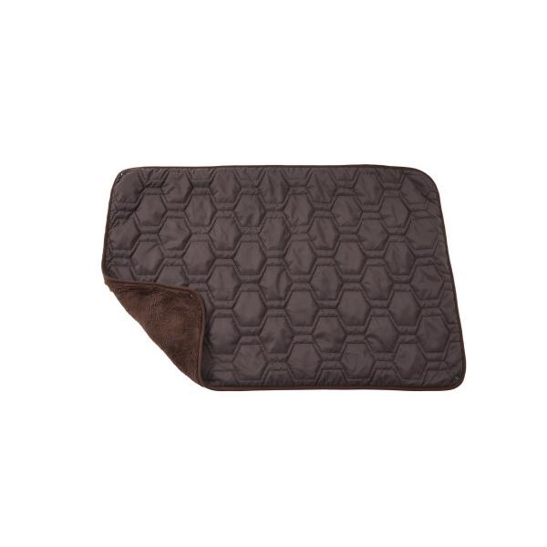 WillerS ブランケット 膝掛け キルティング ひざかけ スポーツ観戦 屋外 アウトドア ボア キルト フリース 冬用 防風 防寒 中綿 ブランケット 2枚合わせ 暖かい 肩掛け ボタン付き Blanket 70*100cm (ブラウン...